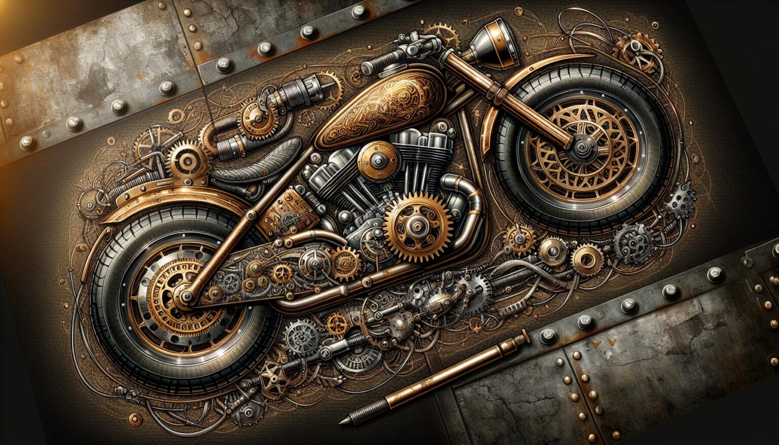 50 Inspiring Motorcycle Tattoo Ideas to Ride Your Passion - Tattoo Radar