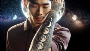 30 Moon Tattoos for Men That Radiate Power and Mystery - Tattoo Radar