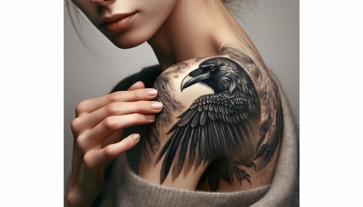 Raven Tattoo Shoulder: Best Designs, Meanings & Care Tips - Tattoo Radar