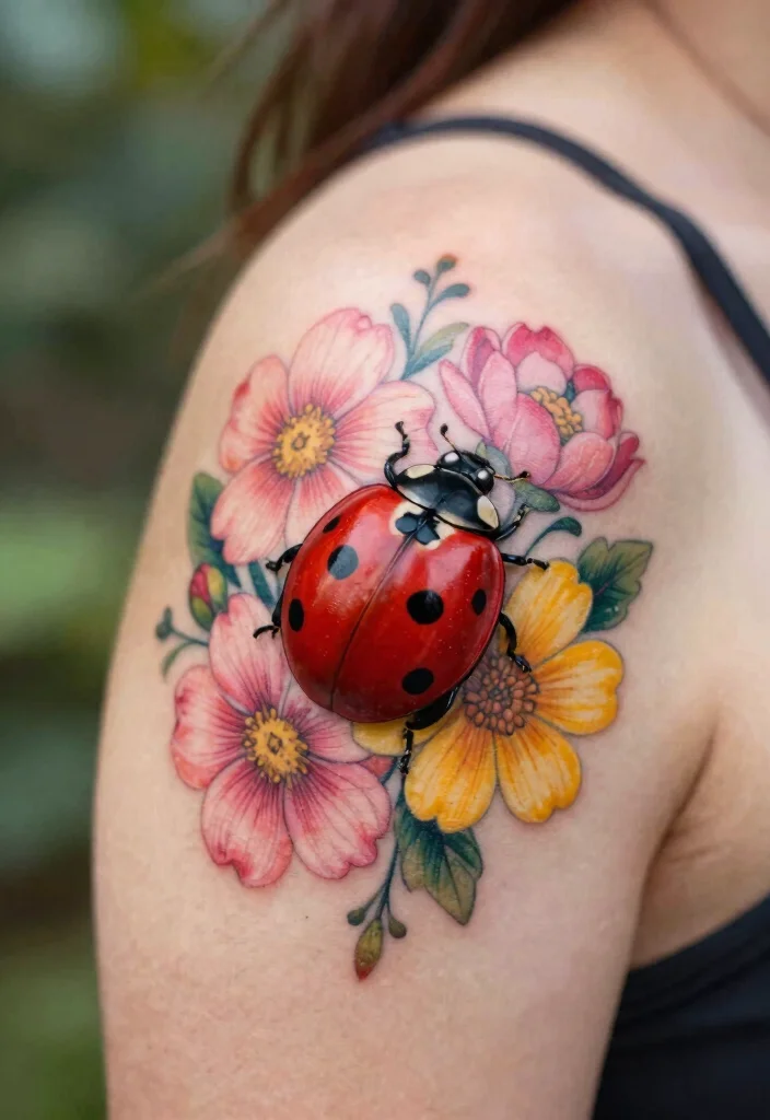 10 Dainty Ladybug Tattoo Ideas: Cute, Minimal, and Meaningful - Tattoo ...