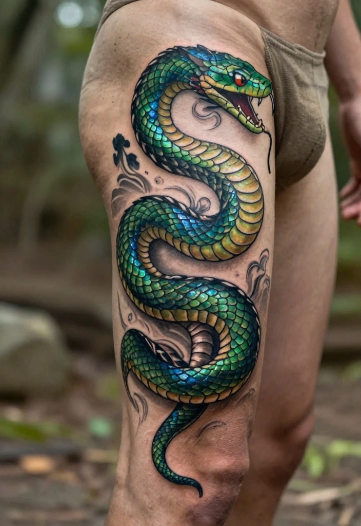 14 Dragon Leg Tattoo Ideas for Men: Powerful and Detailed - Tattoo Radar
