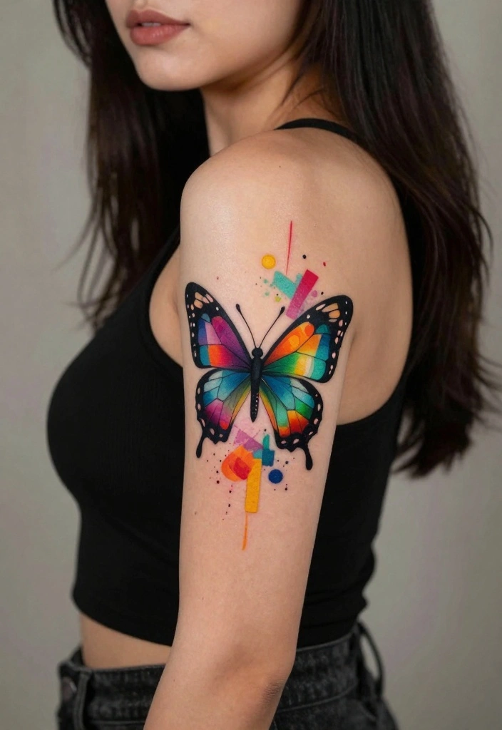 14 Butterfly Arm Tattoo Ideas Elegant and Flowing - Tattoo Radar
