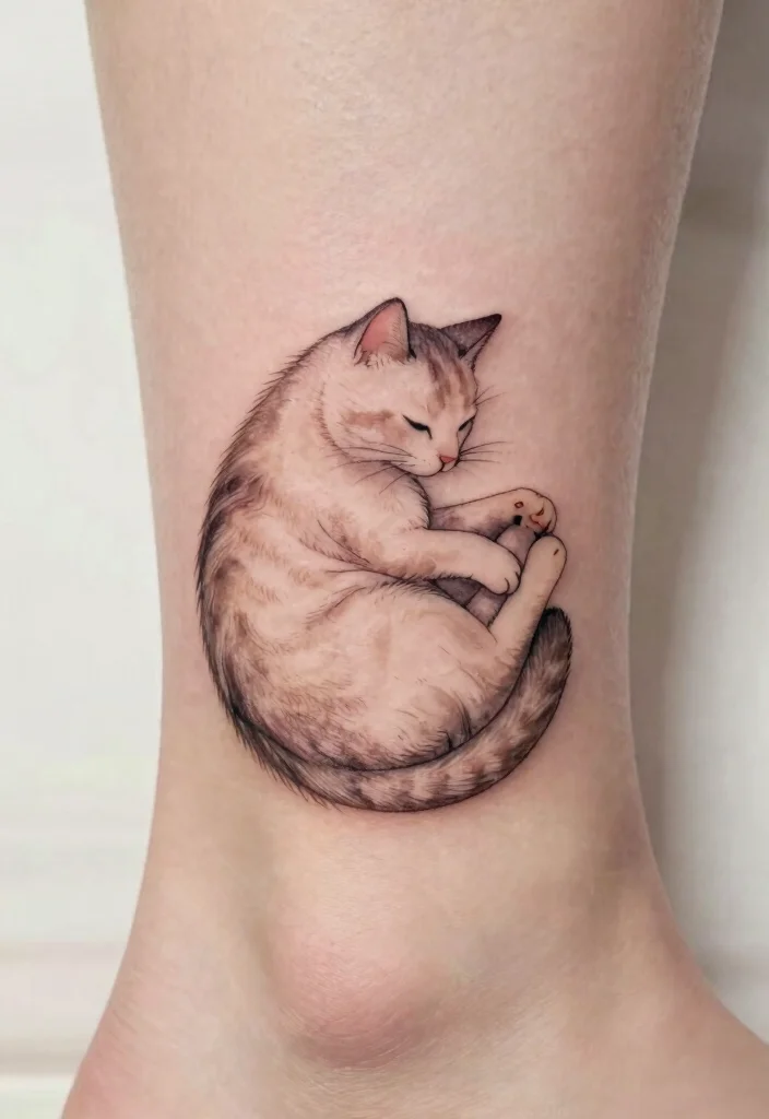 9 Tiny Cat Tattoo Ideas Small and Sweet - Tattoo Radar